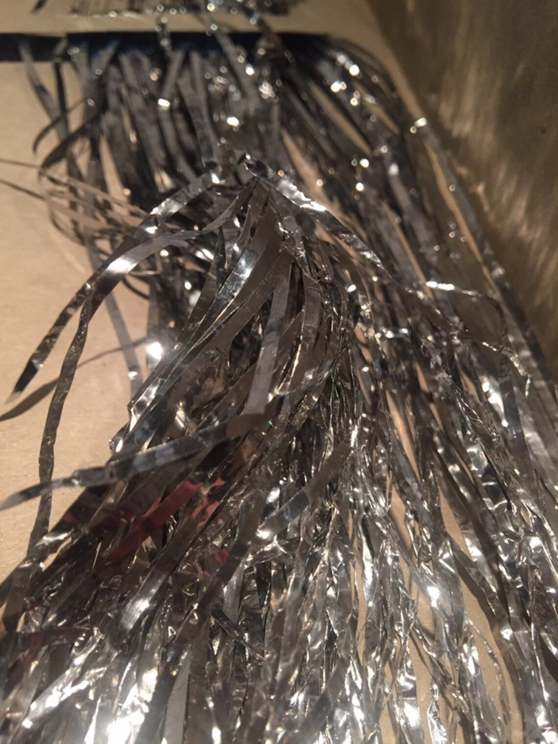 1 Vintage Pack of German Tinselheavy Metal Tinsellametta - Etsy