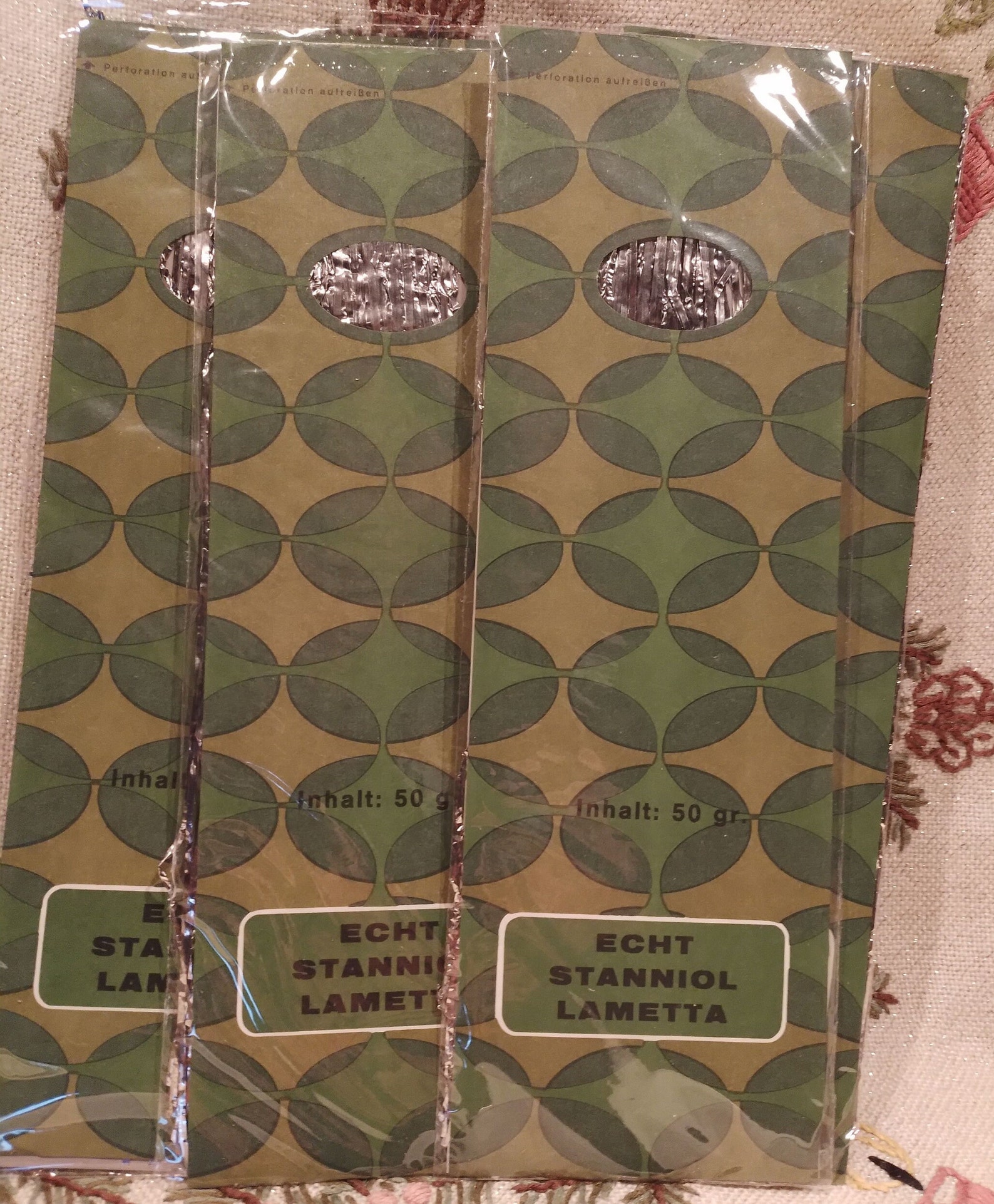 Christmas Tree Lametta- German Tinsel for the Christmas Tree