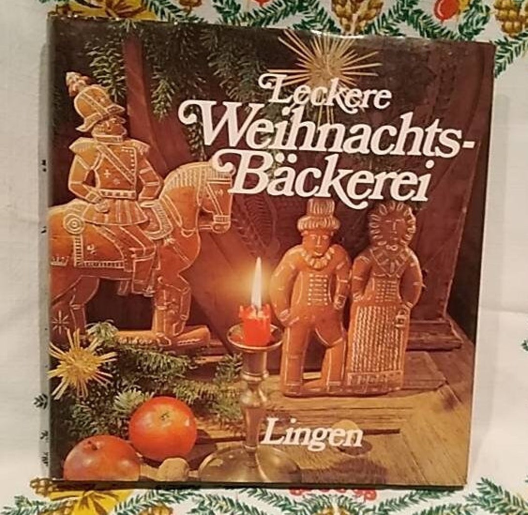 Vintage German Christmas Baking Cookbook~christmas Cookies~german ...
