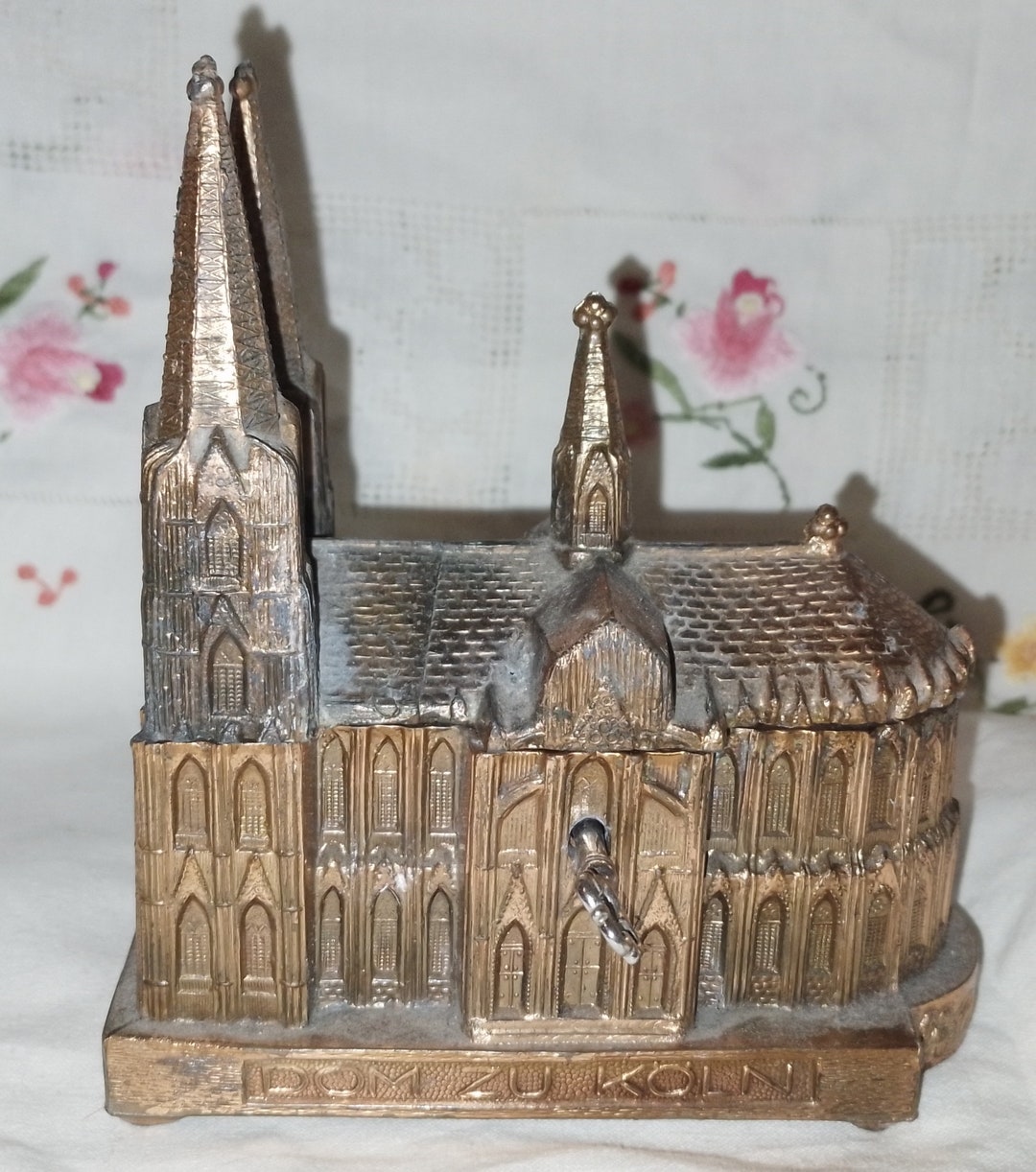 Antique German Souvenir Jewelry Boxantique Trinket Box With Original ...