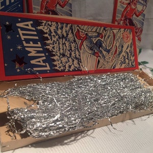 Vintage German Tinsel in Original Package~very Old Alufolie Tinsel ...
