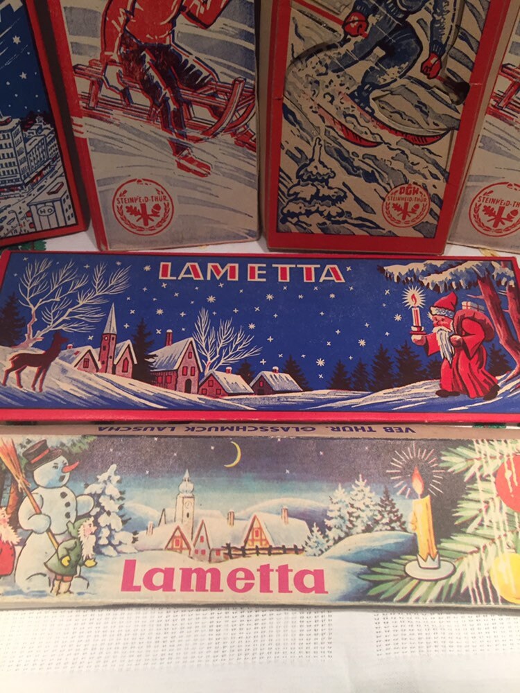Vintage German Tinsel in Original Package~very Old Alufolie Tinsel ...