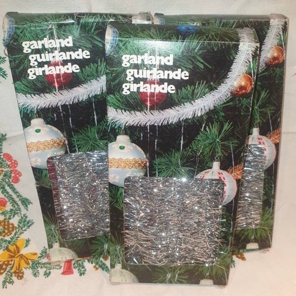 Tinsel Garland - Etsy