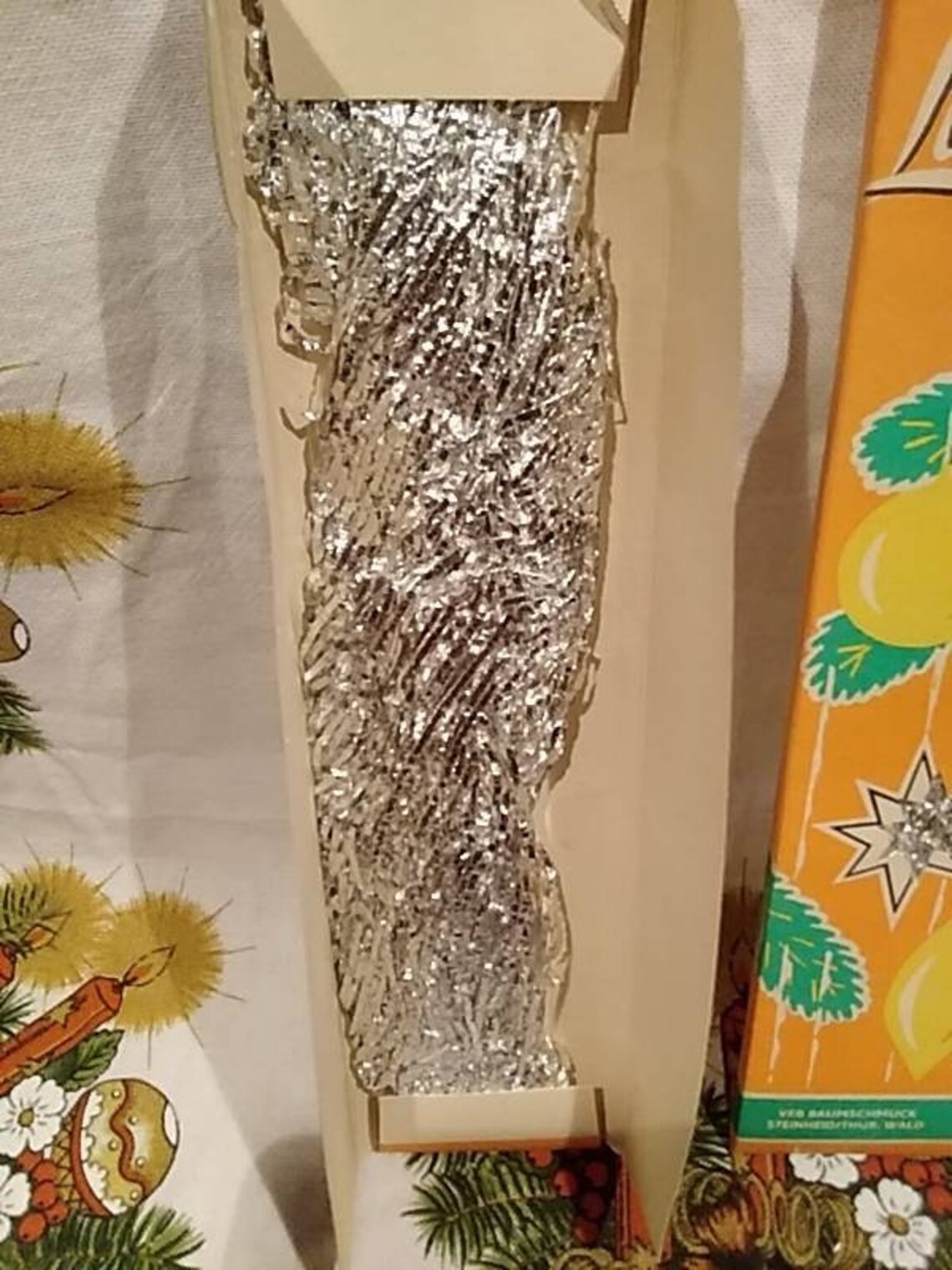 Vintage German Tinsel in Original Packagevery Old Alufolie - Etsy