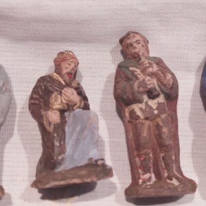 Antique German Nativity Figures~very Old Rustic Nativity Figure~ - Etsy
