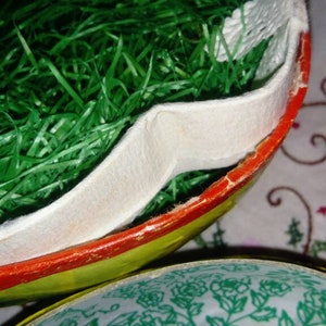 Vintage German Easter Papp Easter Egg to Fill~pick-1-egg~frohe Ostern ...