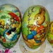 Vintage German Easter Papp Easter Egg to Fillpick-1-eggfrohe - Etsy