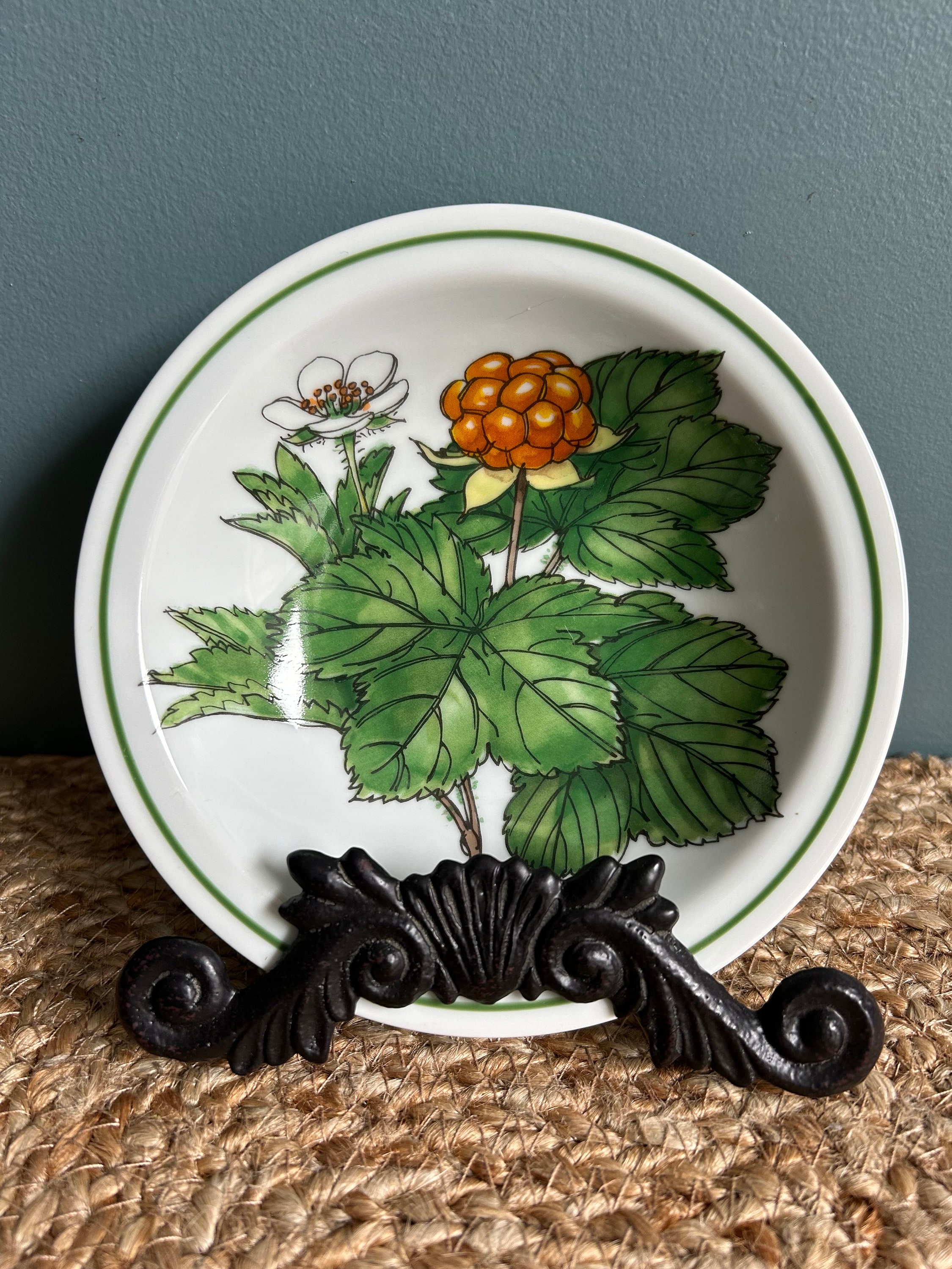 Vintage IKEA Midsommar by Marguerite Walfridson, Set of 2 Dessert ...