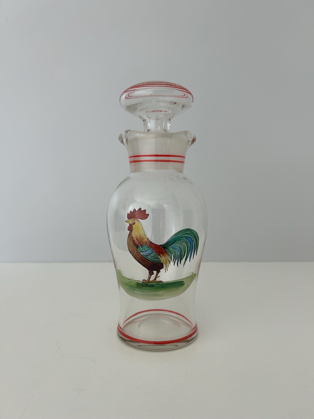 Vintage Glass Cocktail Shaker, Rooster Barware, 1930s 1940s - Etsy