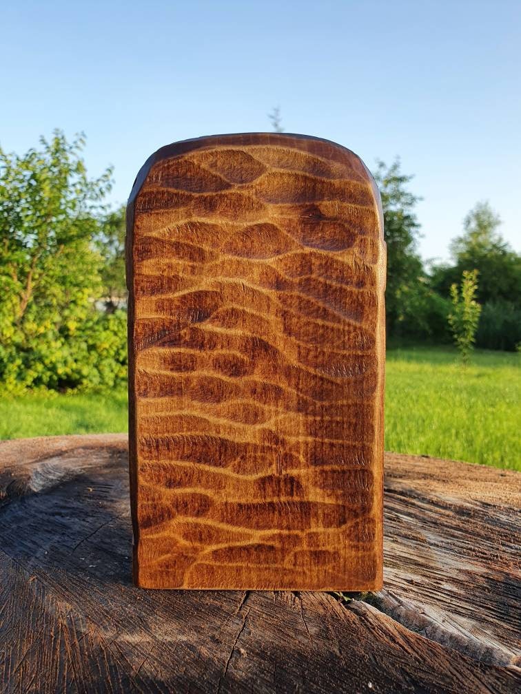 Odin Statue Wood Altar Decor Pagan Gods - Etsy