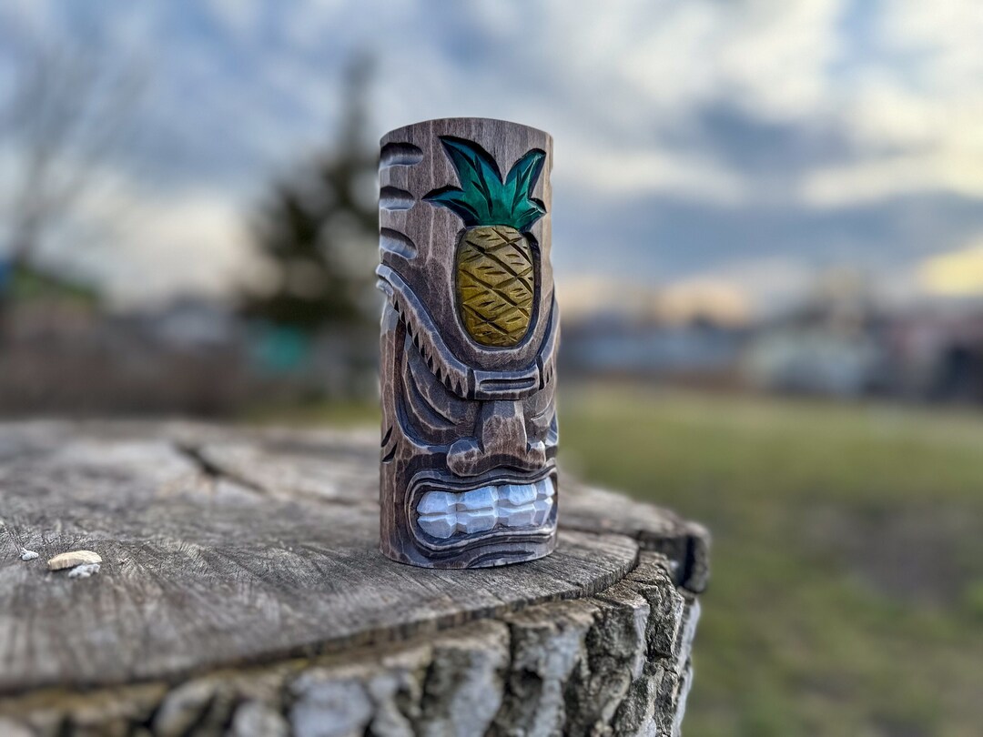 Hawaiian Tiki Statue - Etsy