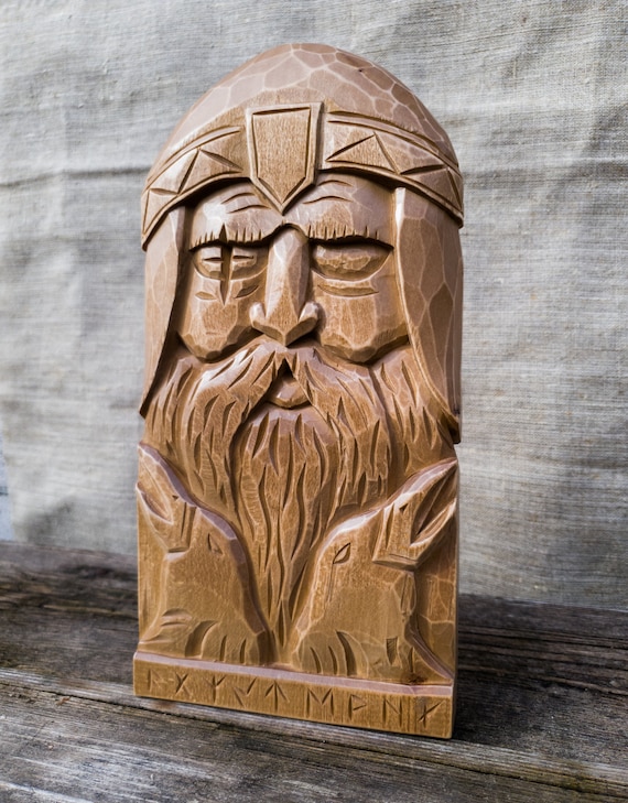 Estatua Antiga De Odin