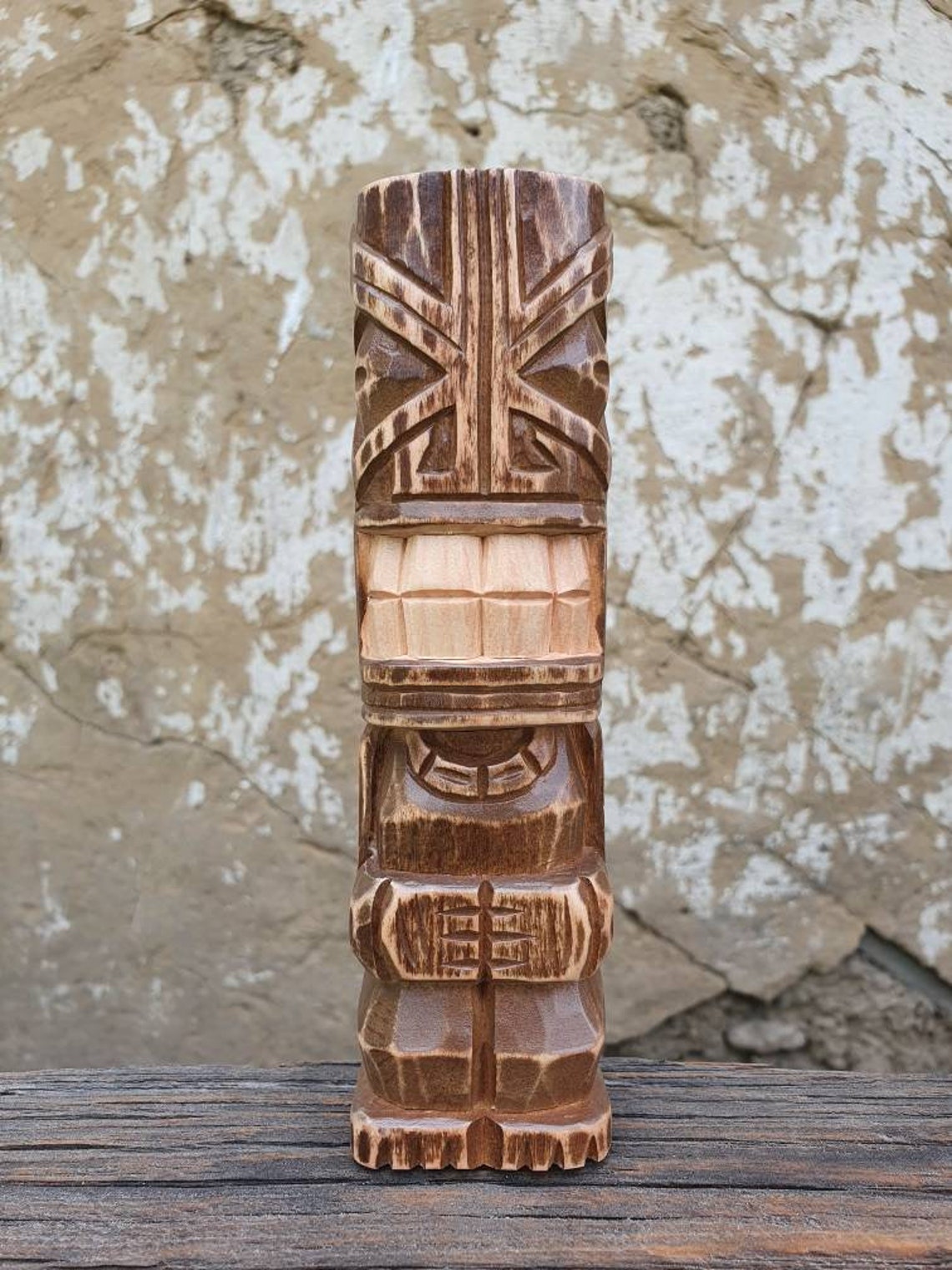 Marquesan Tiki Statue Hawaiian Tiki Statue | Etsy