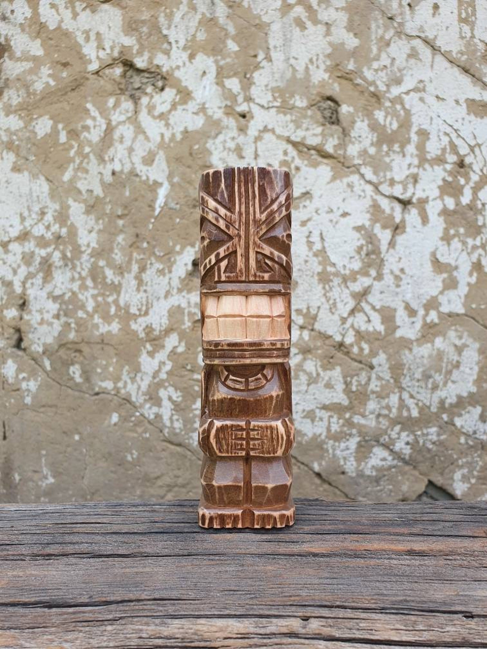 Marquesan Tiki Statue Hawaiian Tiki Statue | Etsy