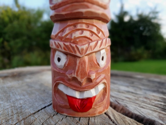 Smiling Tiki Statue