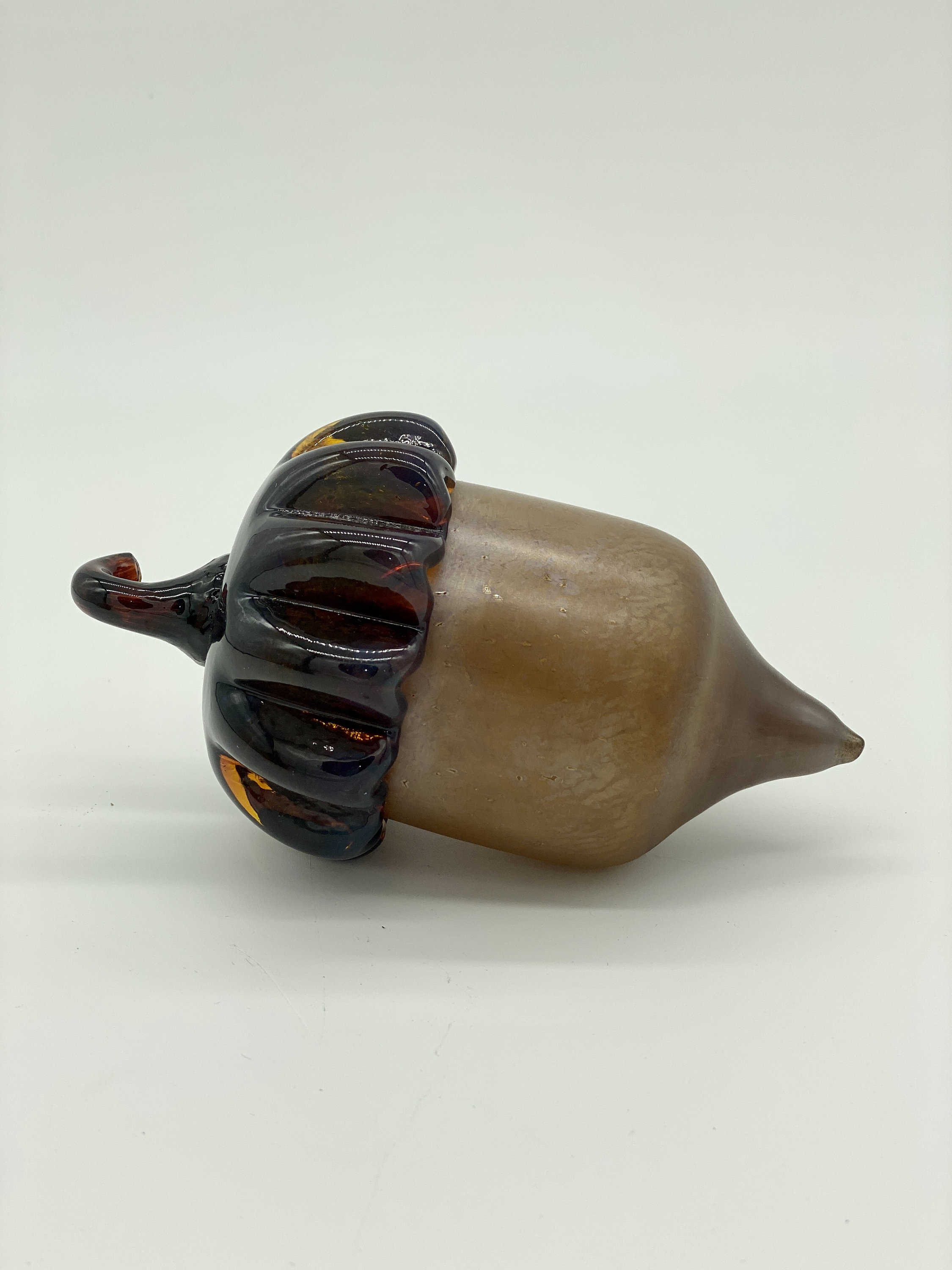 Hand Blown Glass: Acorn - Etsy