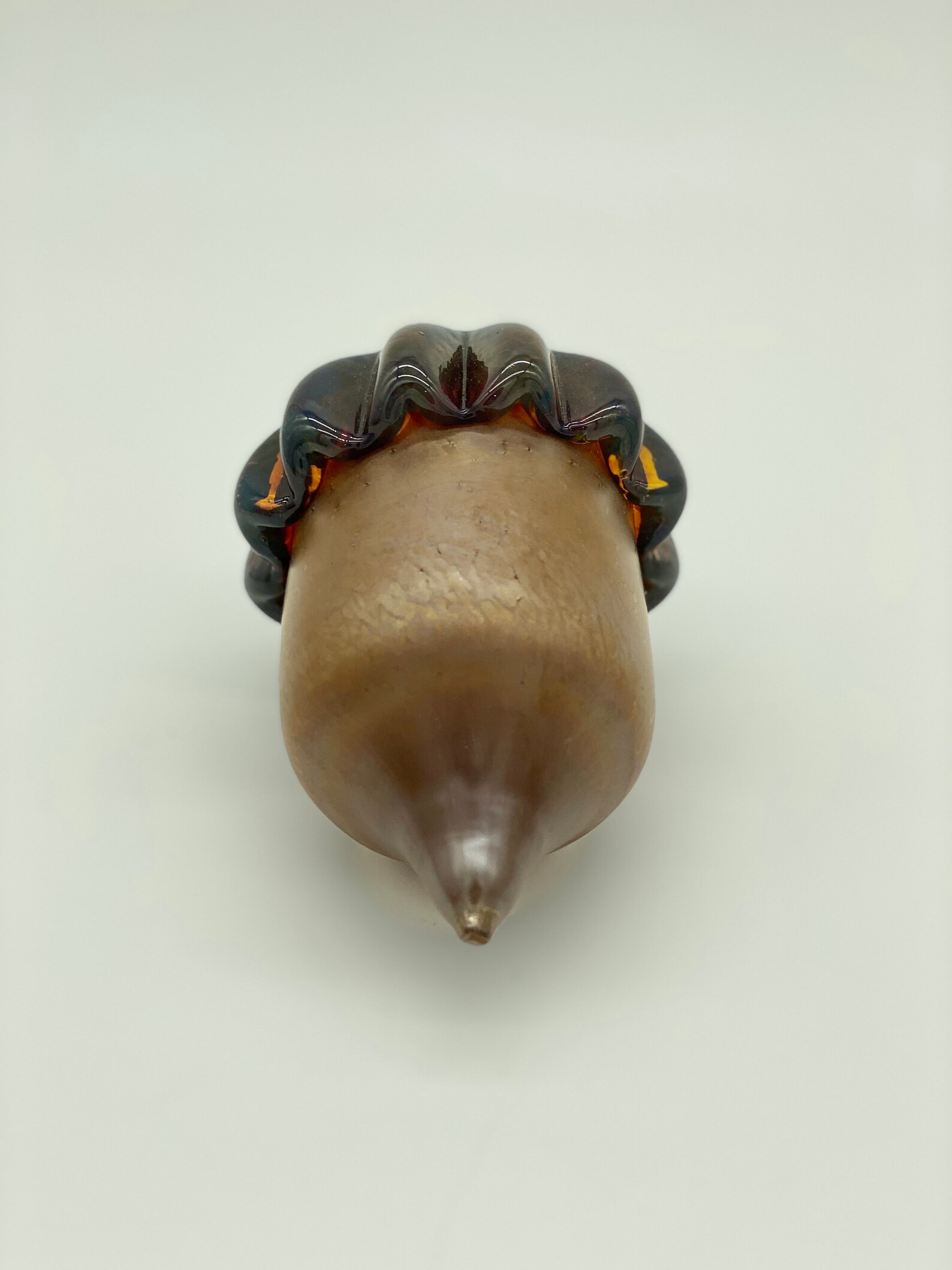 Hand Blown Glass: Acorn - Etsy