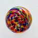 Hand Blown Glass: Rainbow Tumbler - Etsy