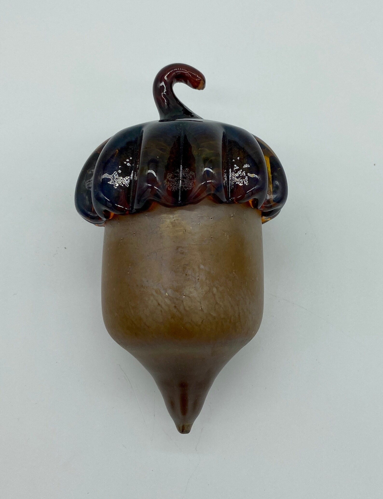 Hand Blown Glass: Acorn - Etsy