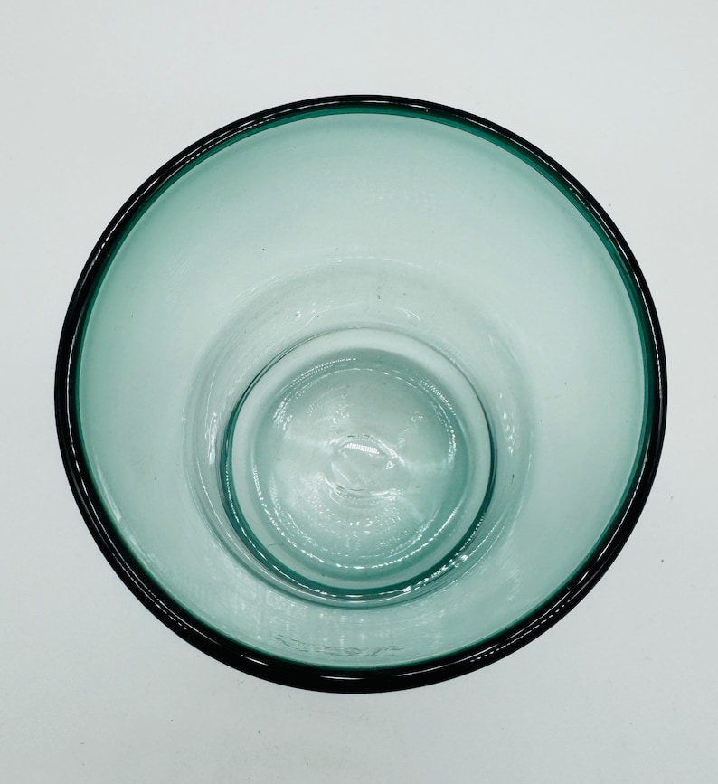 Hand Blown Glass: Seafoam Green Tumbler Made by Kevin Lurie - Etsy