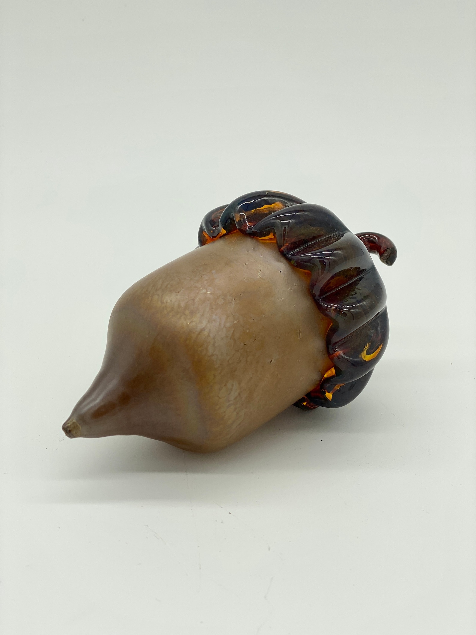 Hand Blown Glass: Acorn - Etsy