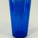 Hand Blown Glass: Blue Pint Glass - Etsy