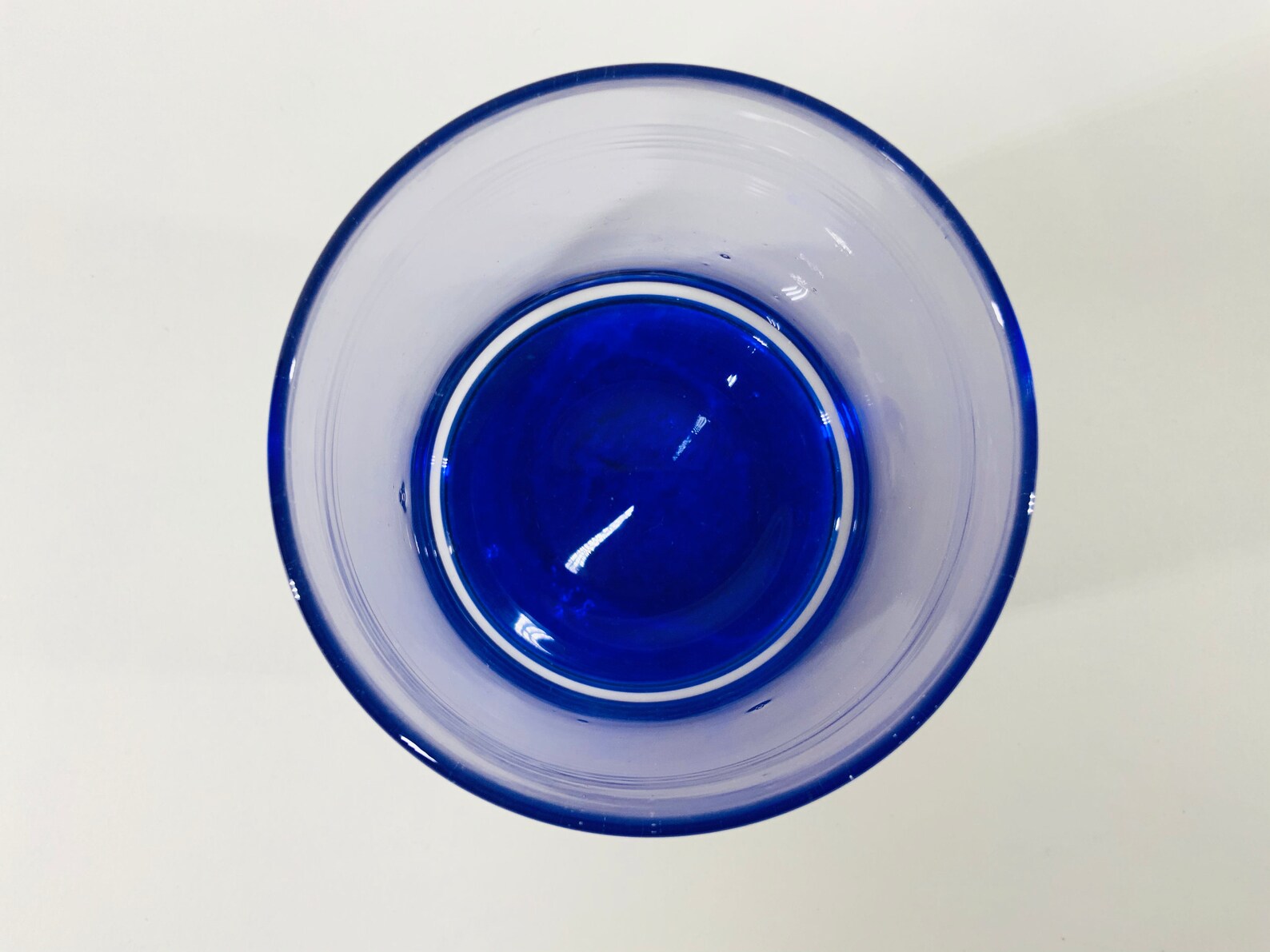 Hand Blown Glass: Blue Rocks Glass - Etsy