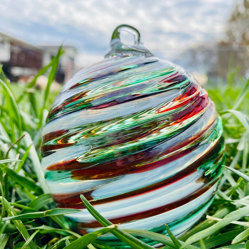 Hand Blown Ornament - Etsy