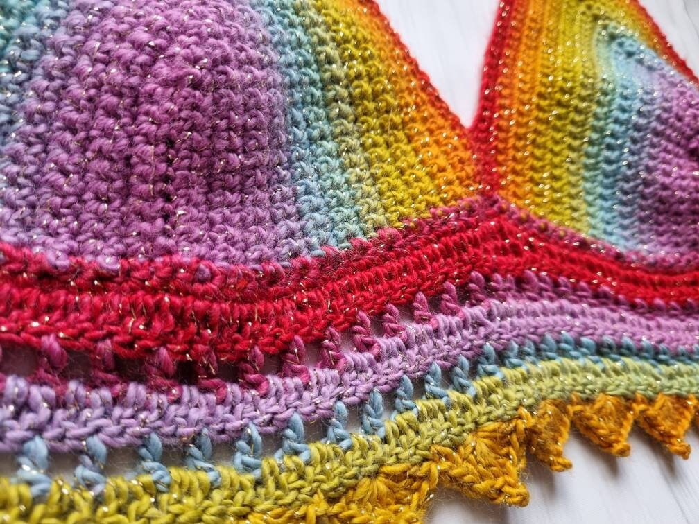 Glitter Rainbow Festival Bralette/bralet/crop Top - Etsy