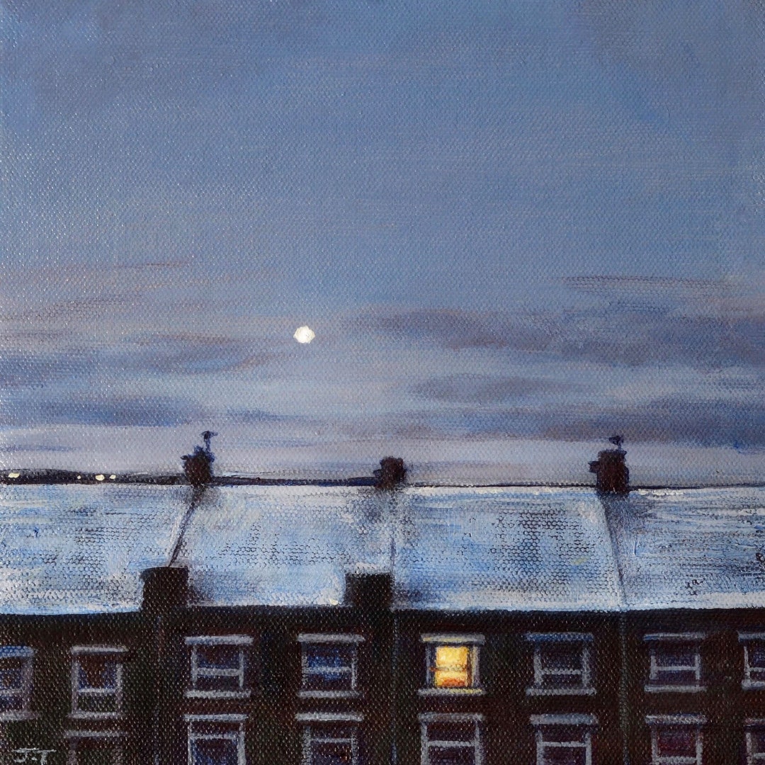 Original Oil Painting Coming Home by Jennifer Taylor - Etsy
