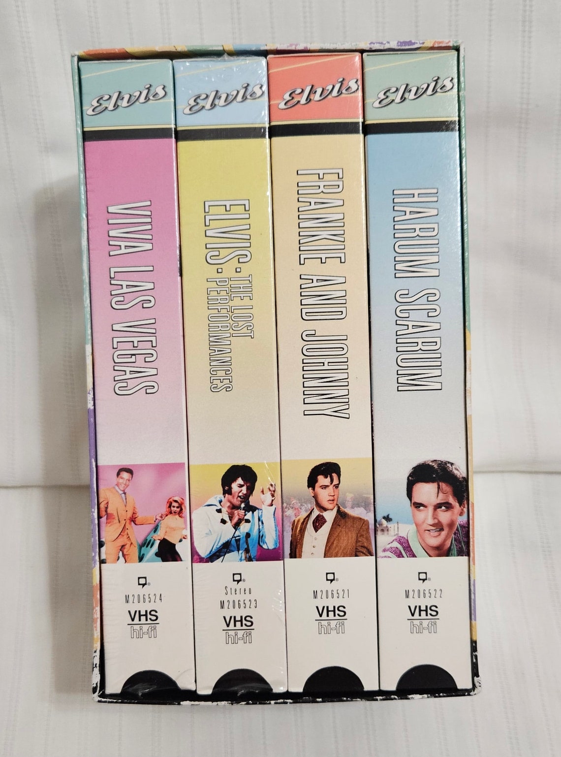 1997 Elvis Commemorative Collection VHS Set - Etsy