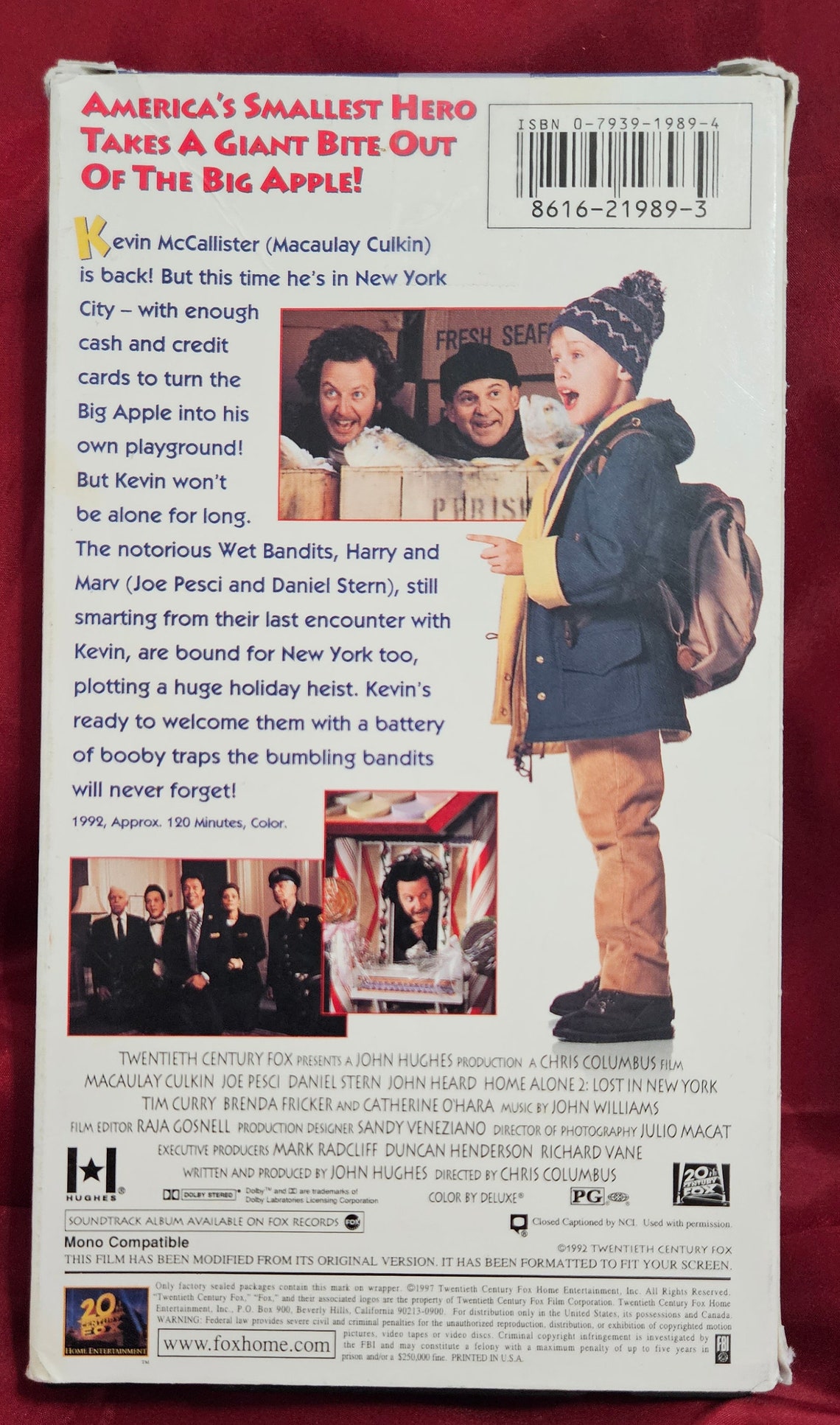 1992 Home Alone 2 VHS - Etsy