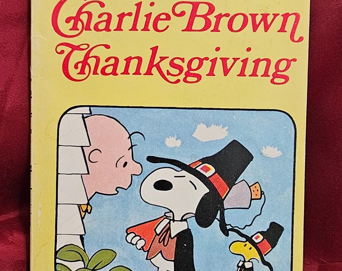 1975 A Charlie Brown Thanksgiving Comic Book - Etsy