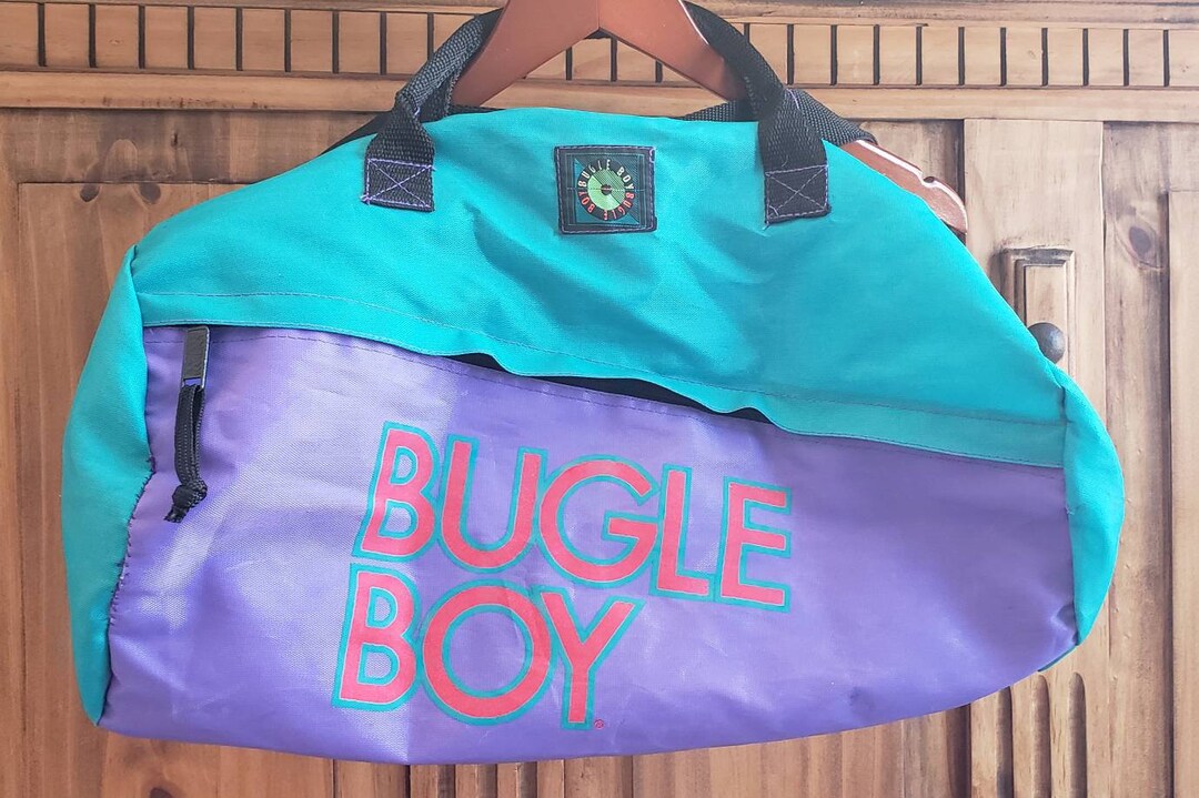 1990s Vintage Bugle Boy Duffle Bag - Etsy