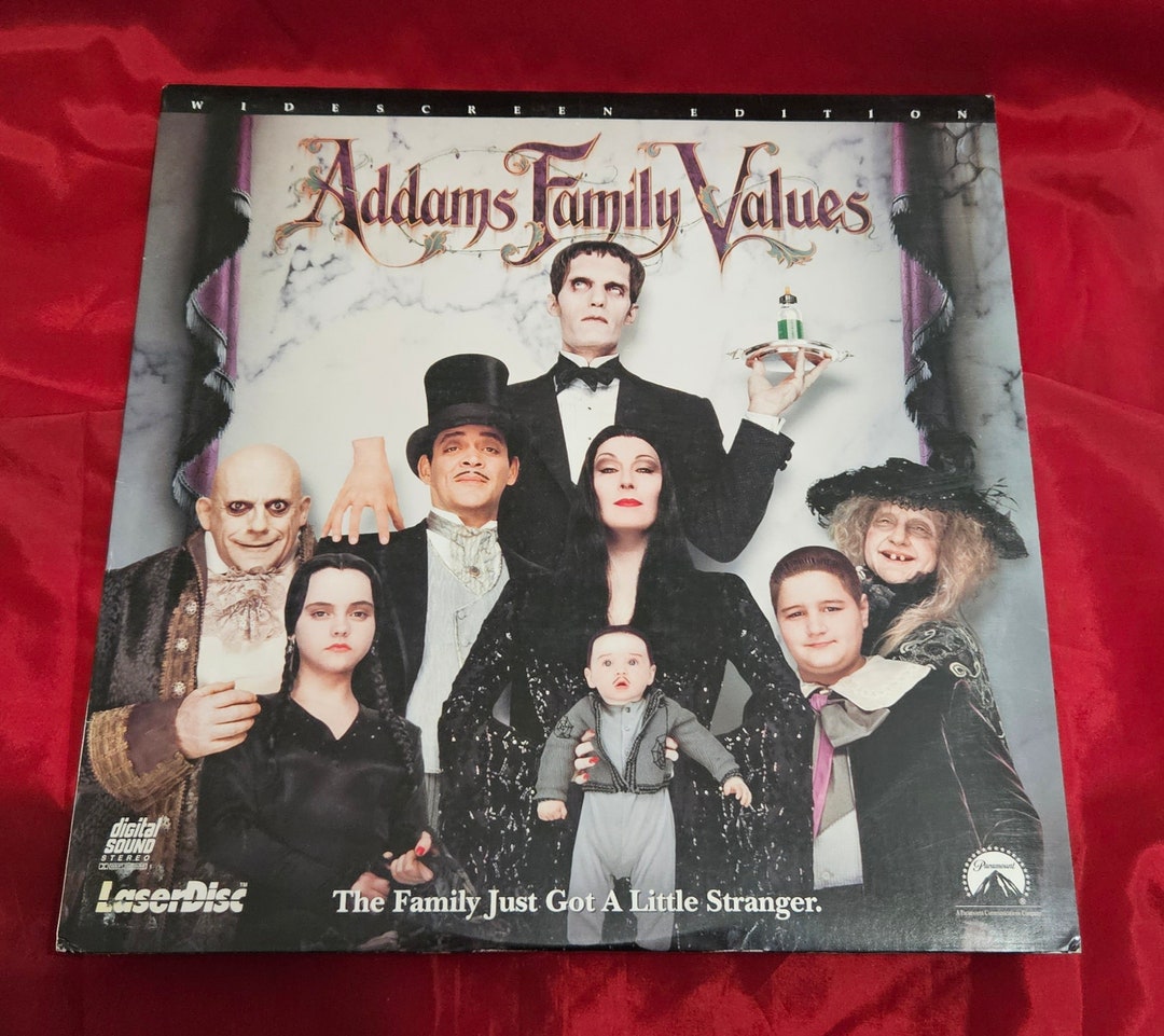 1993 Addams Family Values Laserdisc - Etsy