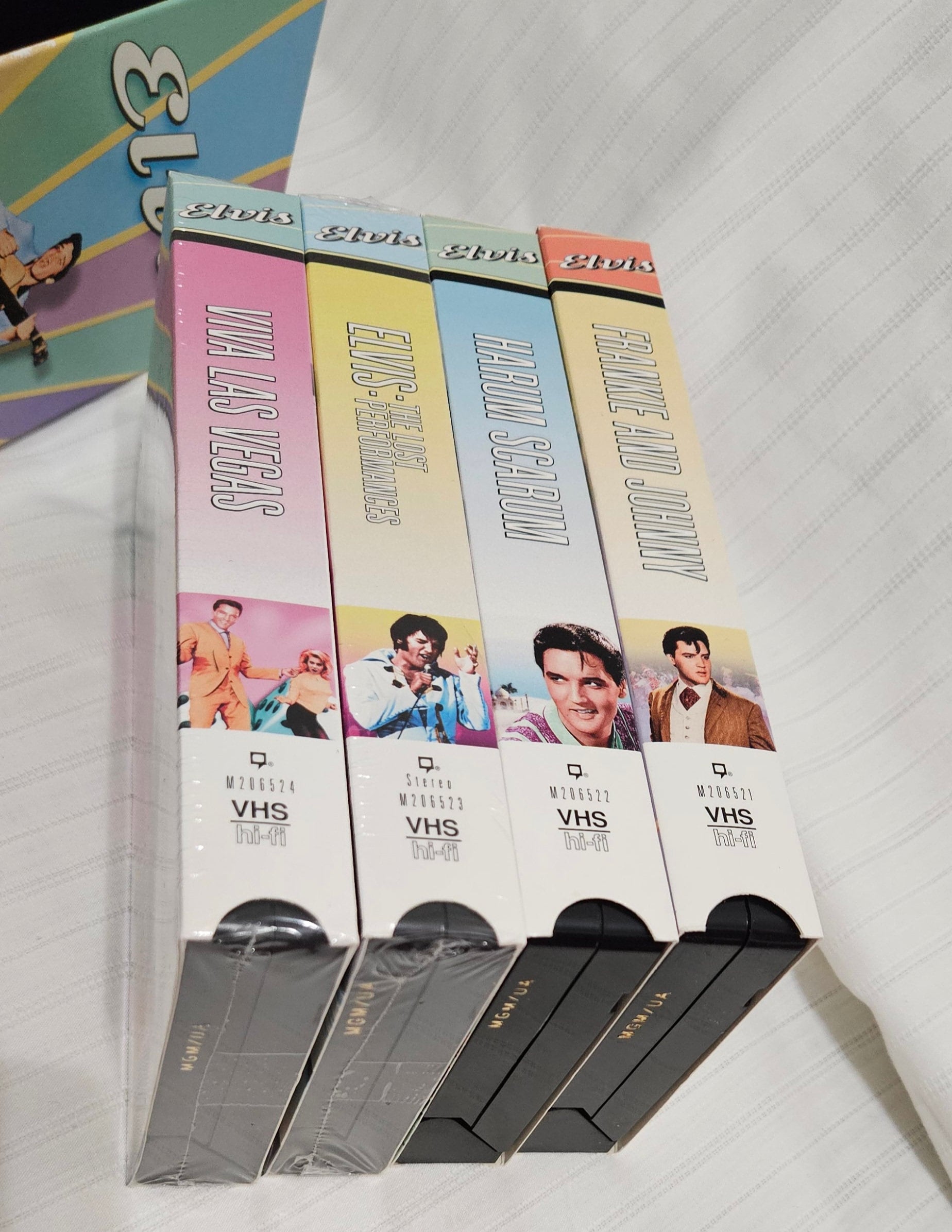 1997 Elvis Commemorative Collection VHS Set - Etsy
