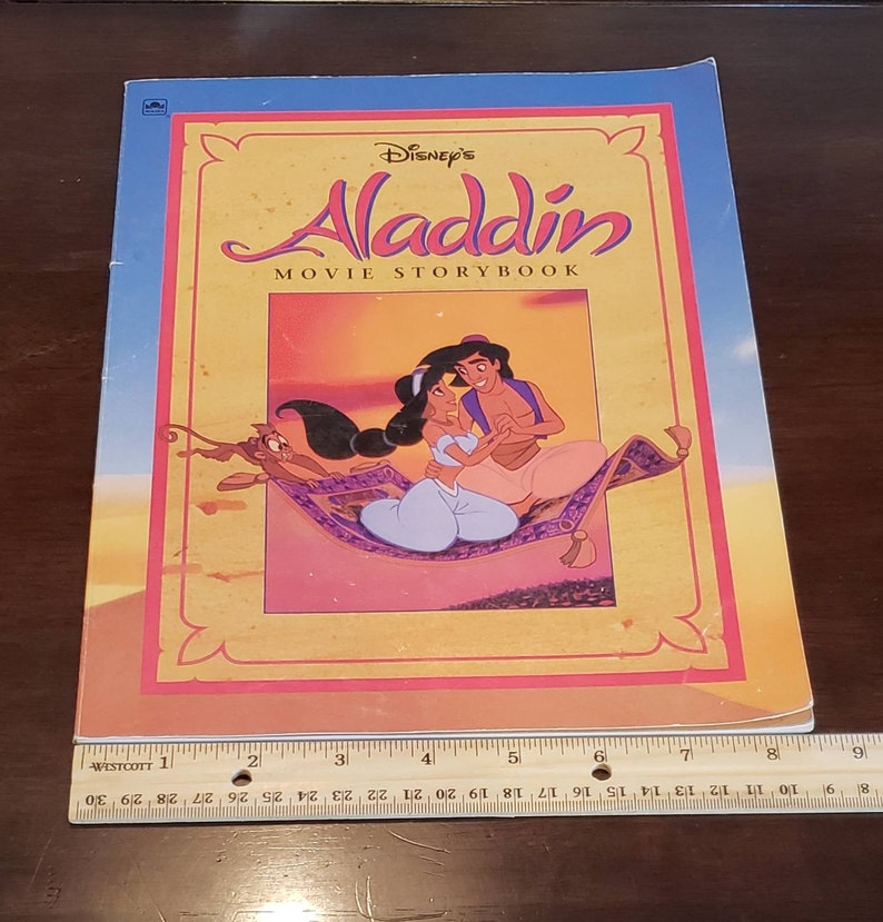 Aladdin Movie Storybook - Etsy