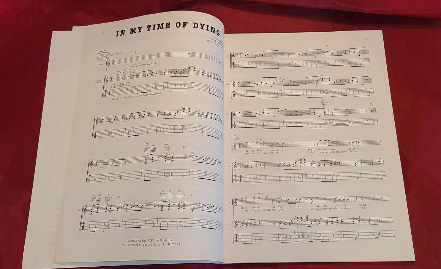 1995 Led Zeppelin Physical Graffiti Guitar Tab Book - Etsy