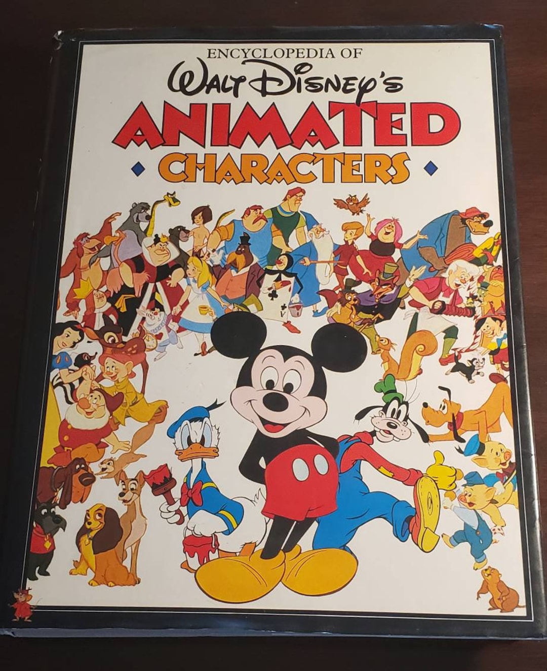 Vintage 1987 Encyclopedia of Walt Disney's Animated Characters - Etsy