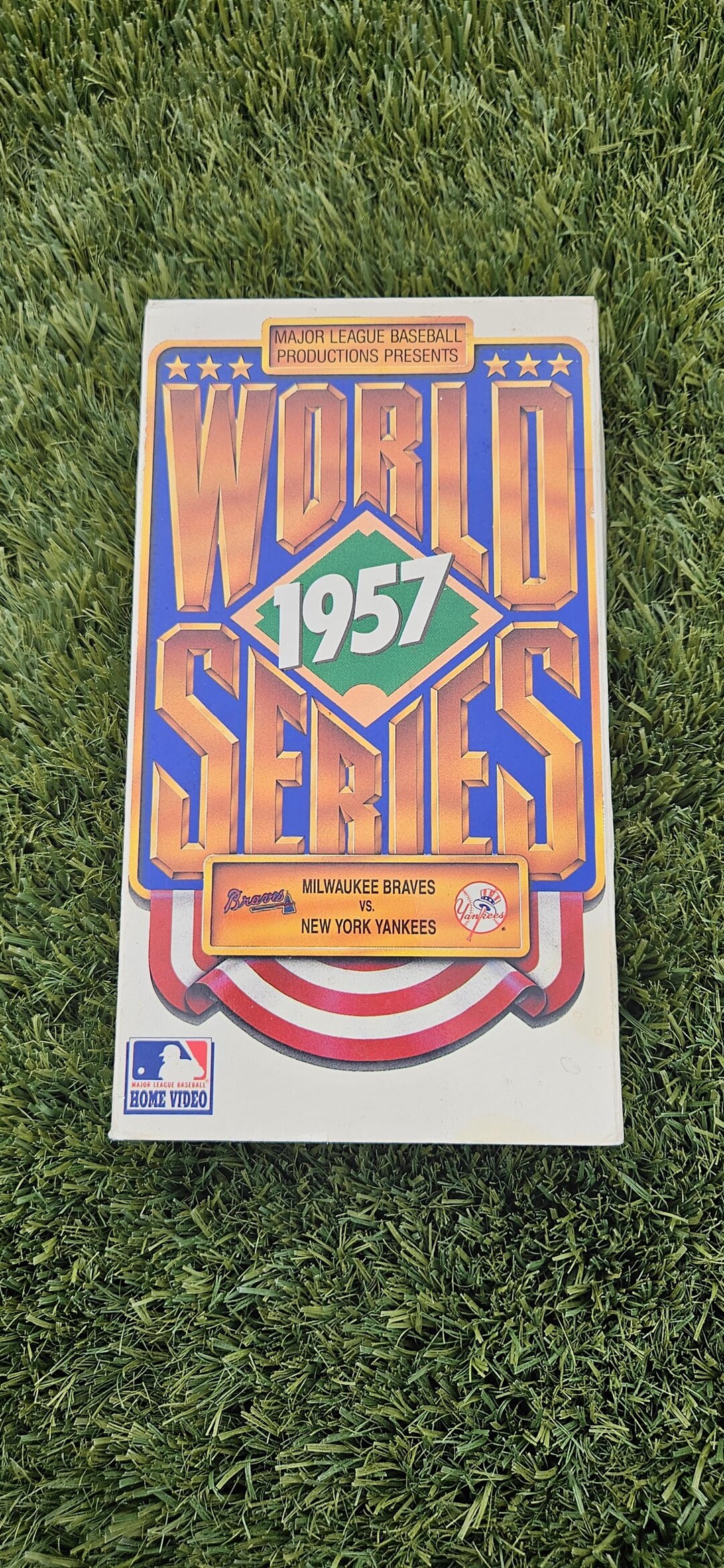 Vintage 1957 World Series VHS | Milwaukee Braves Vs. NY Yankees | Hank ...