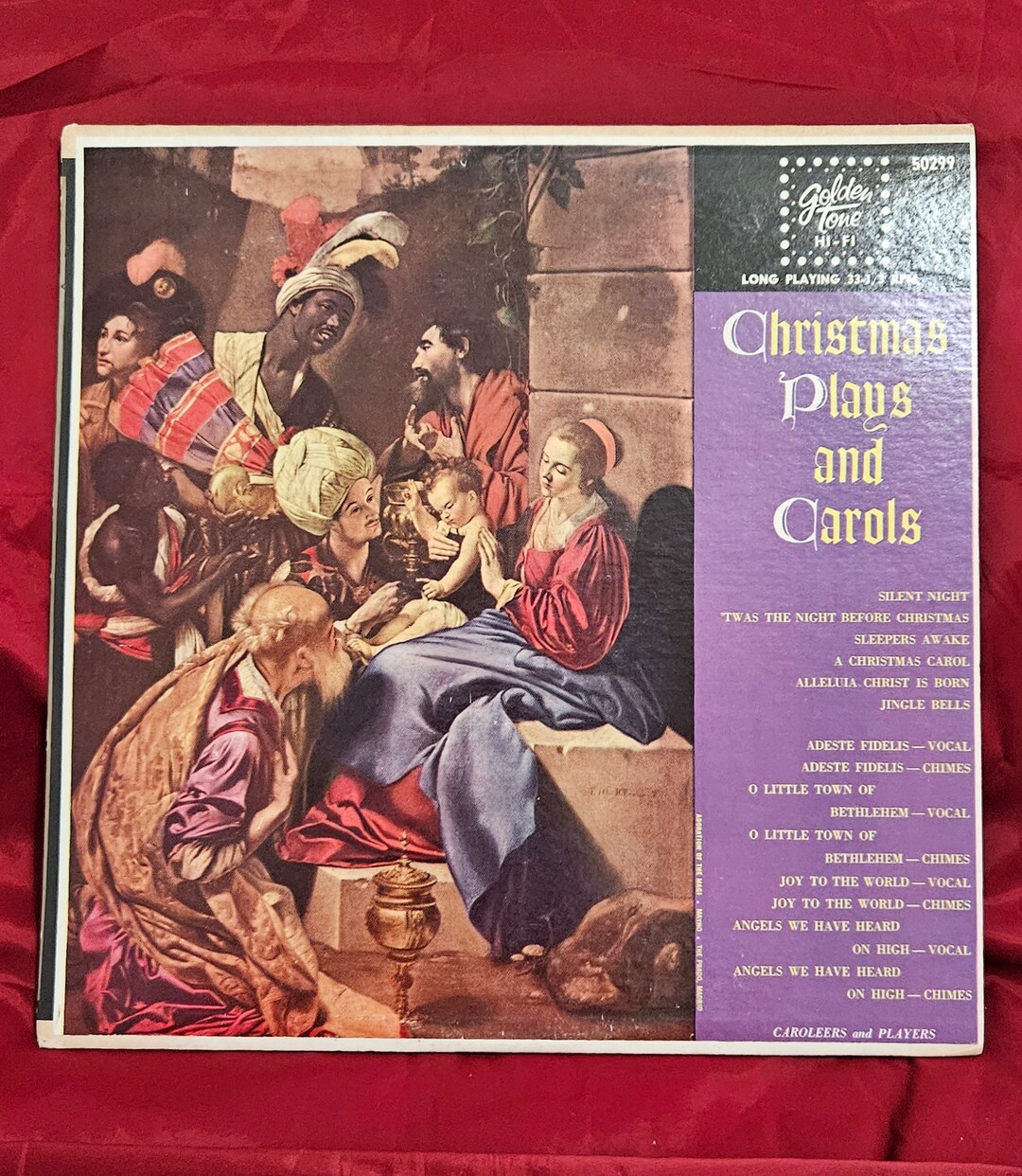 Vintage Golden Tone-christmas Plays and Carols - Etsy