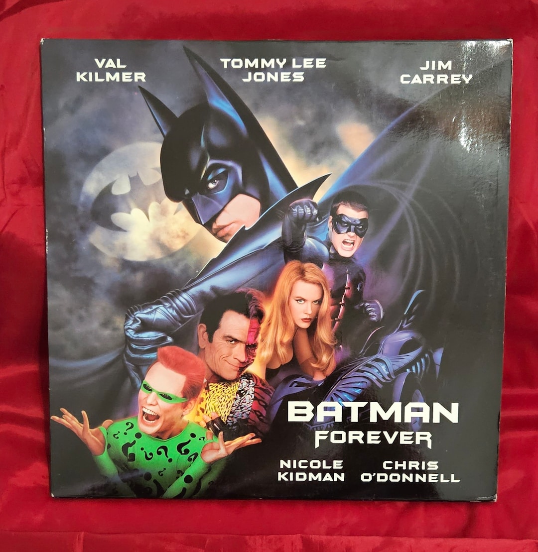 1995 Batman Forever Laserdisc - Etsy