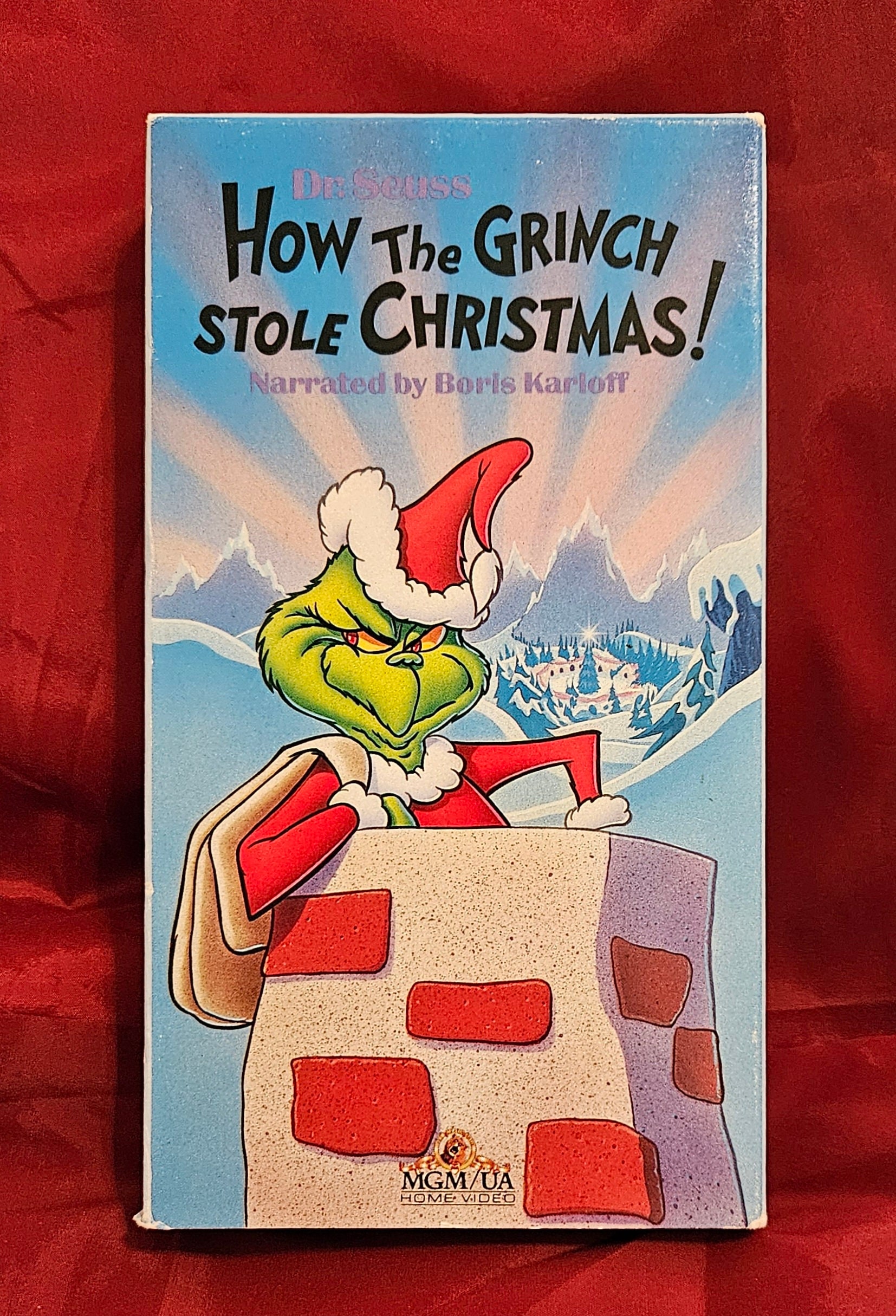 1988 Dr. Seuss How the Grinch Stole Christmas VHS - Etsy