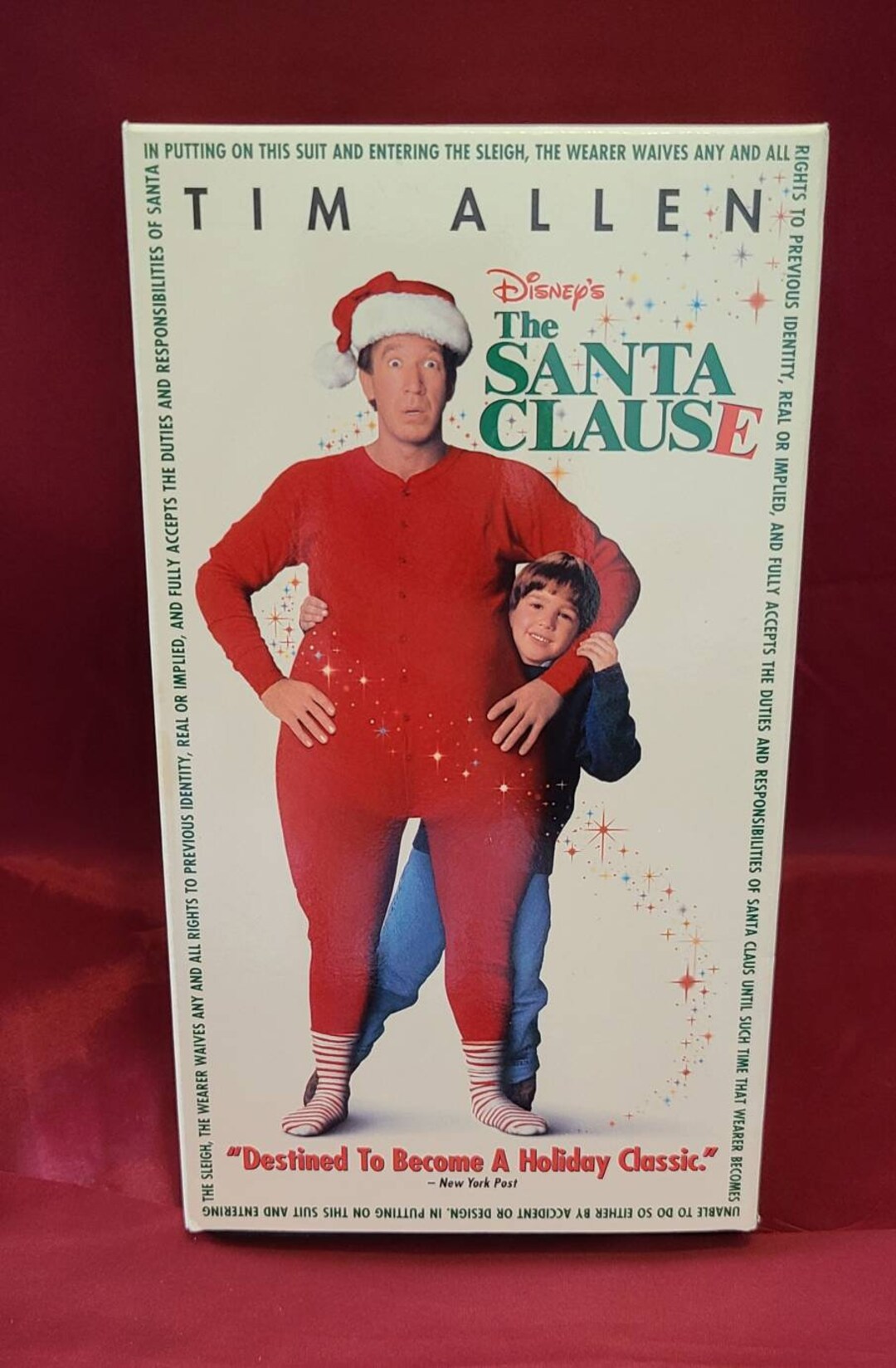 VINTAGE Disney's the Santa Clause VHS Tape | Tim Allen 90s Classic ...
