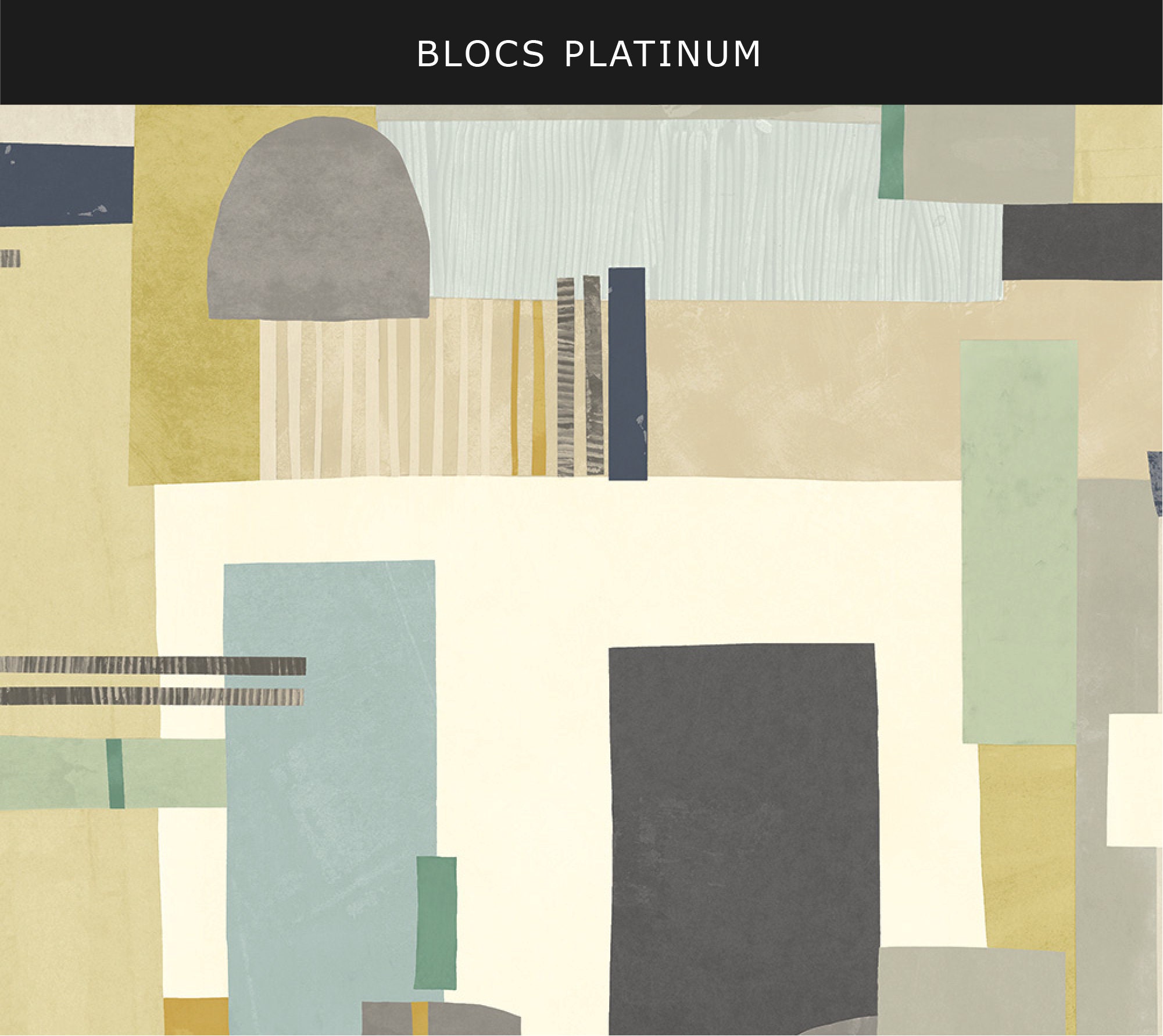 SAMPLE Blocs Wallpaper Collection Abstract Blocks Wall - Etsy UK