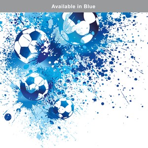 Football Splash Wallpaper Mural, Football Sports Wallpaper Mural ...