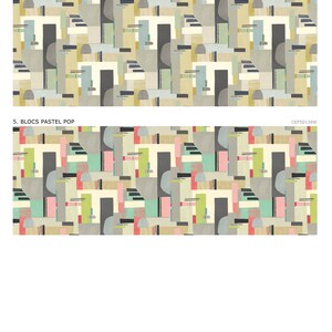 SAMPLE - Blocs Wallpaper Collection, Abstract Blocks, Wall Samples ...