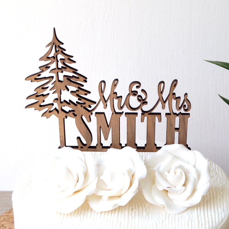 Rustic Cake Toppers - Etsy