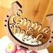 Horseshoe Cake Topper, Wedding Cake Topper, Personalized Cake Topper ...