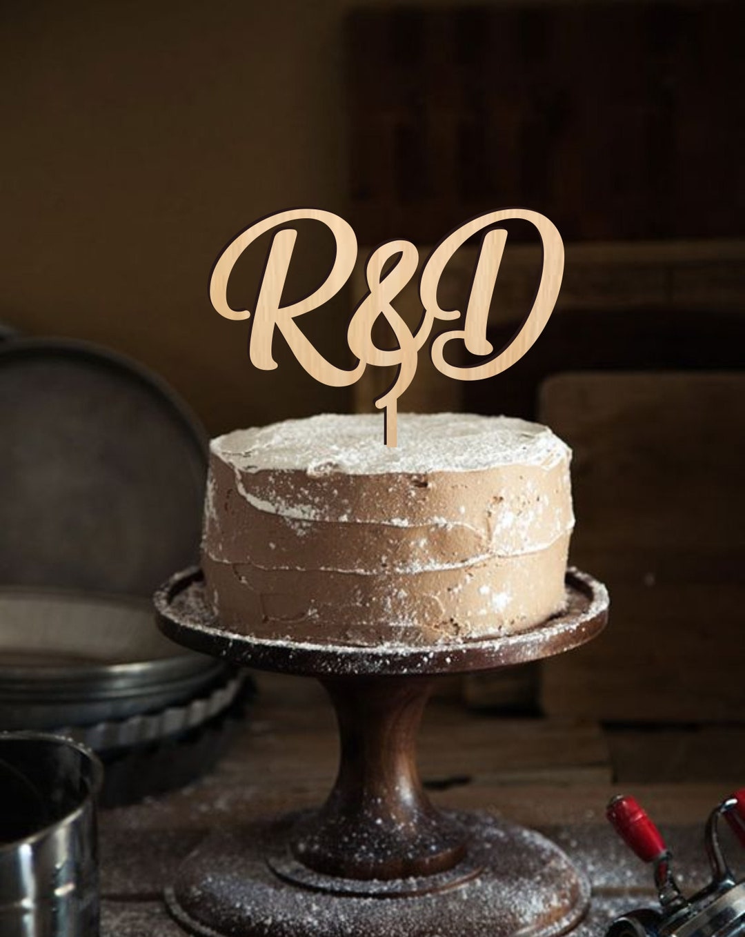 Wedding Cake Topper, Letters Cake Topper, Cake Topper for Wedding ...